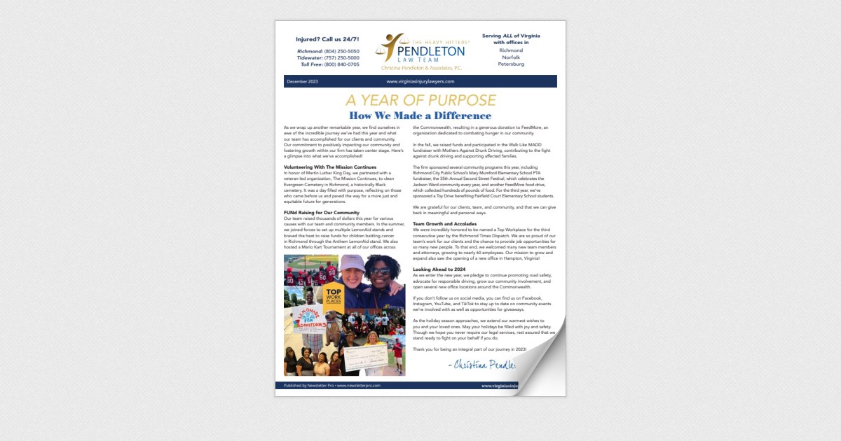 Pendleton Law Team - December 2023 - Page 2