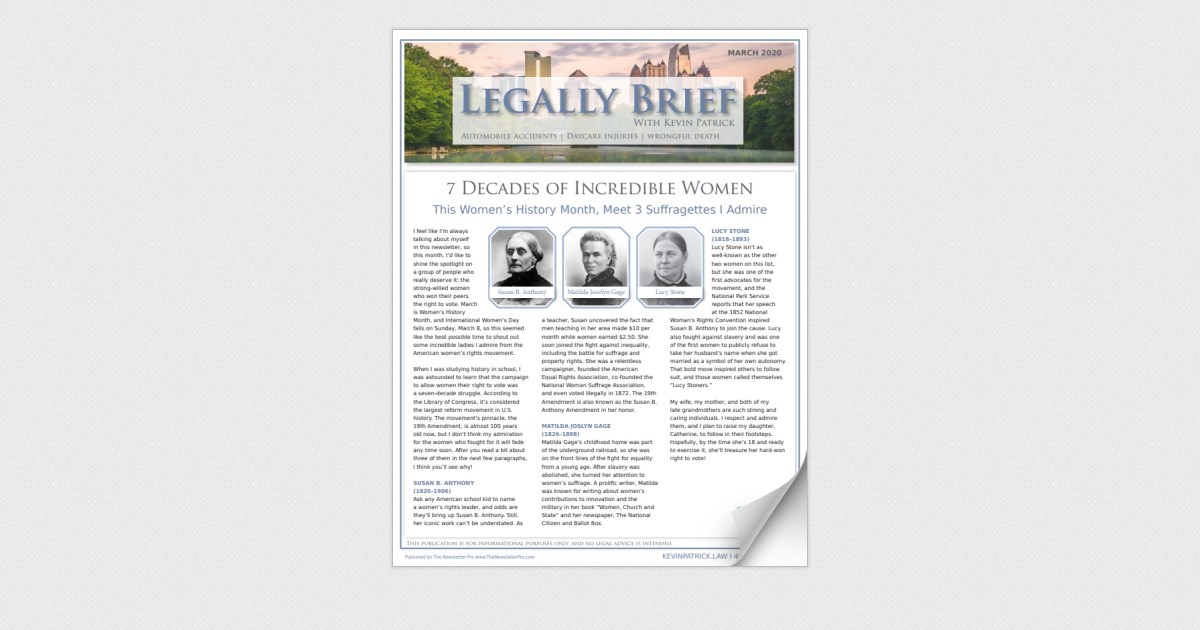 Kevin Patrick Law - March 2020 - Page 2