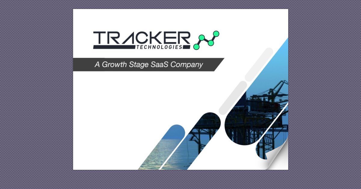 Tracker Technologies Venture Capital Deck - Page 4