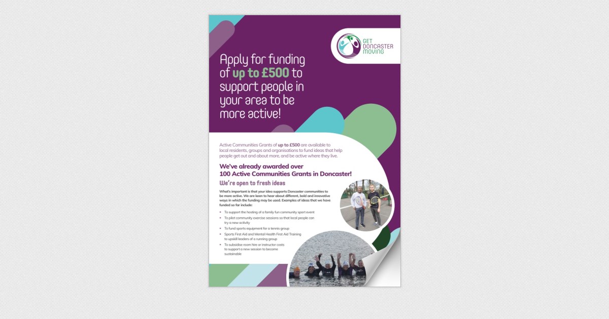 Active Communities Grant Leaflet