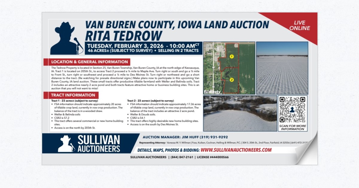 Tedrow Postcard
