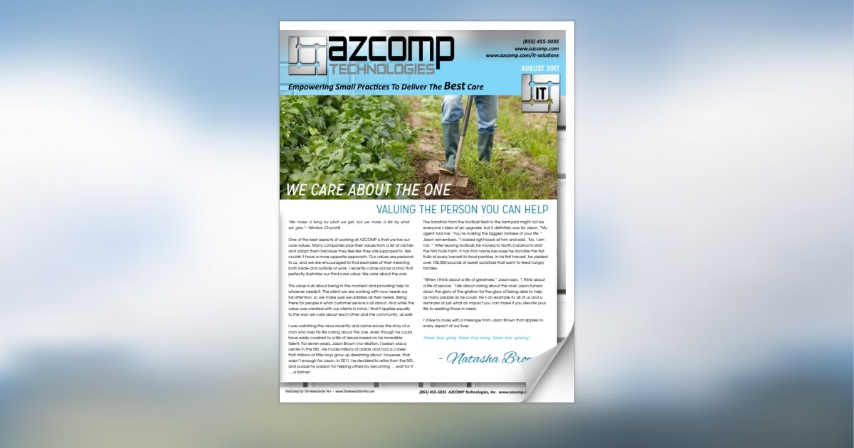 AZCOMP Technologies - August 2017