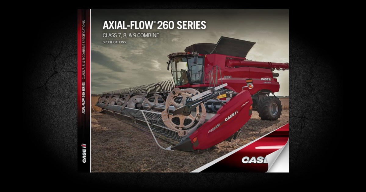 Axial-Flow 260 Combine Brochure 05-24 CIH24050801 pages