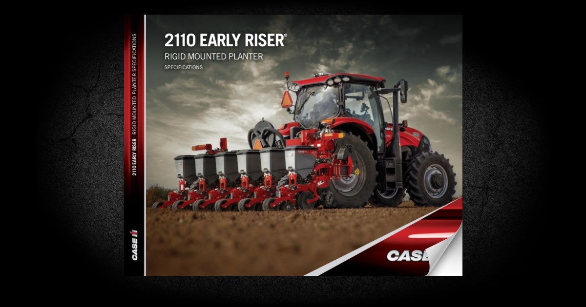 Early Riser 2110 Brochure 02-23 CIH23020703 pages