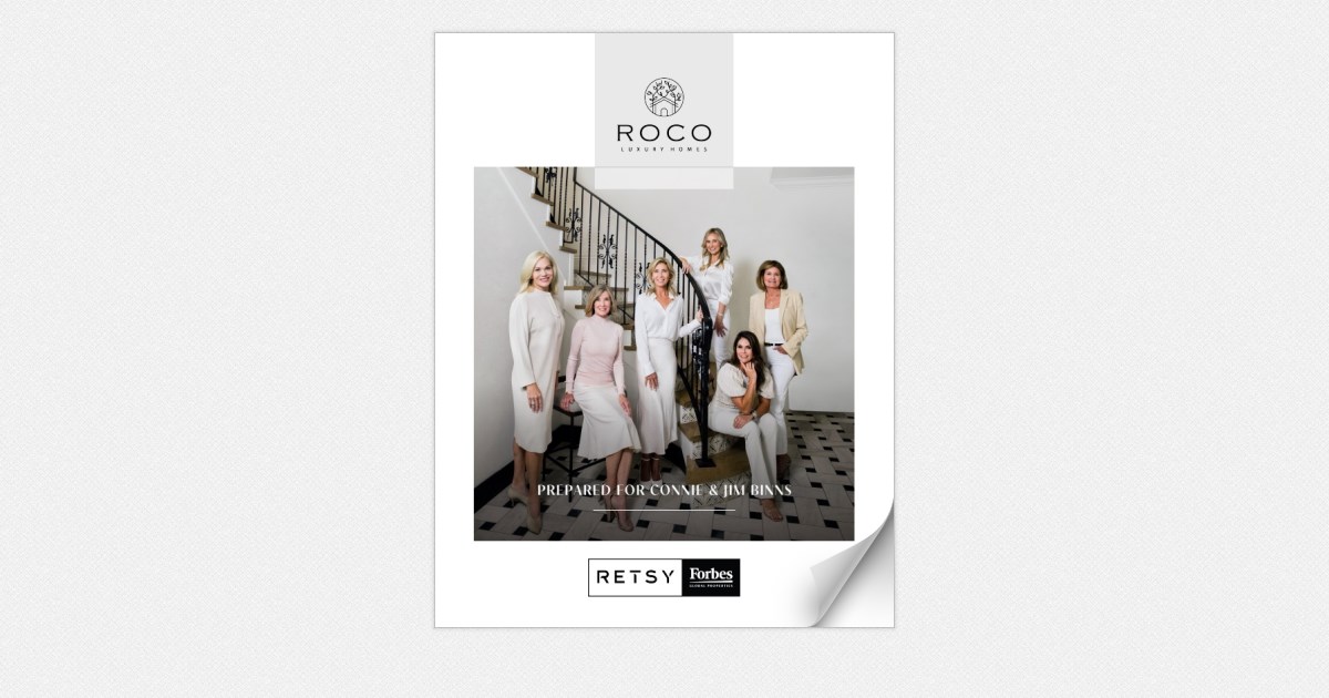 Binns Presentation - ROCO Luxury Homes