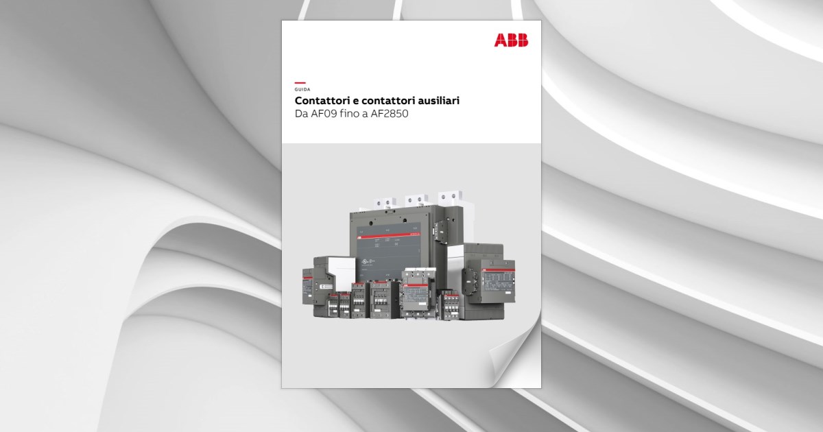 GUIDA, Contattori e contattori ausiliari, Da AF09 fino a AF…