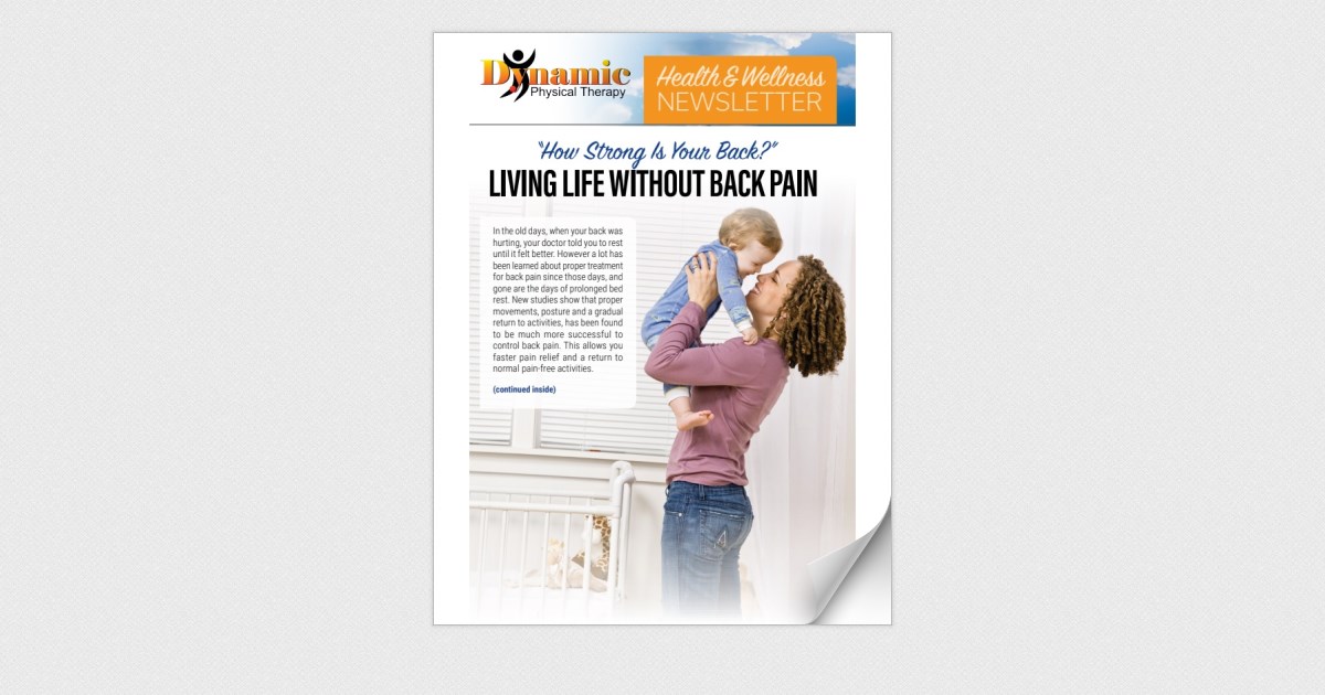 Dynamic: Living Life Without Back Pain