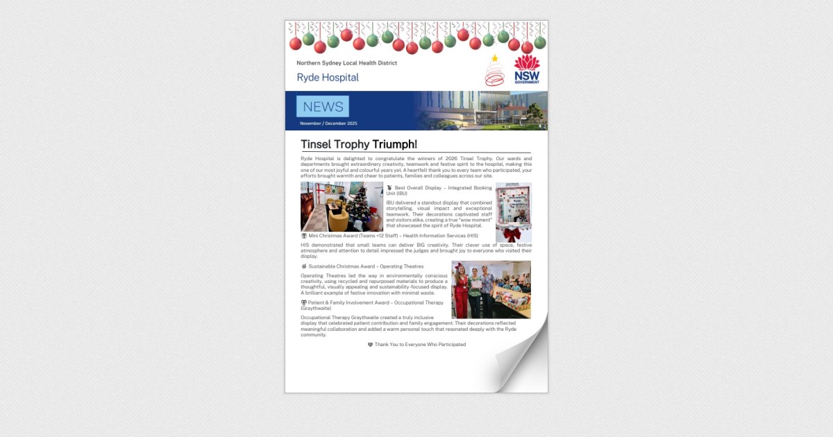 Final Christmas Ryde Newsletter - 2025