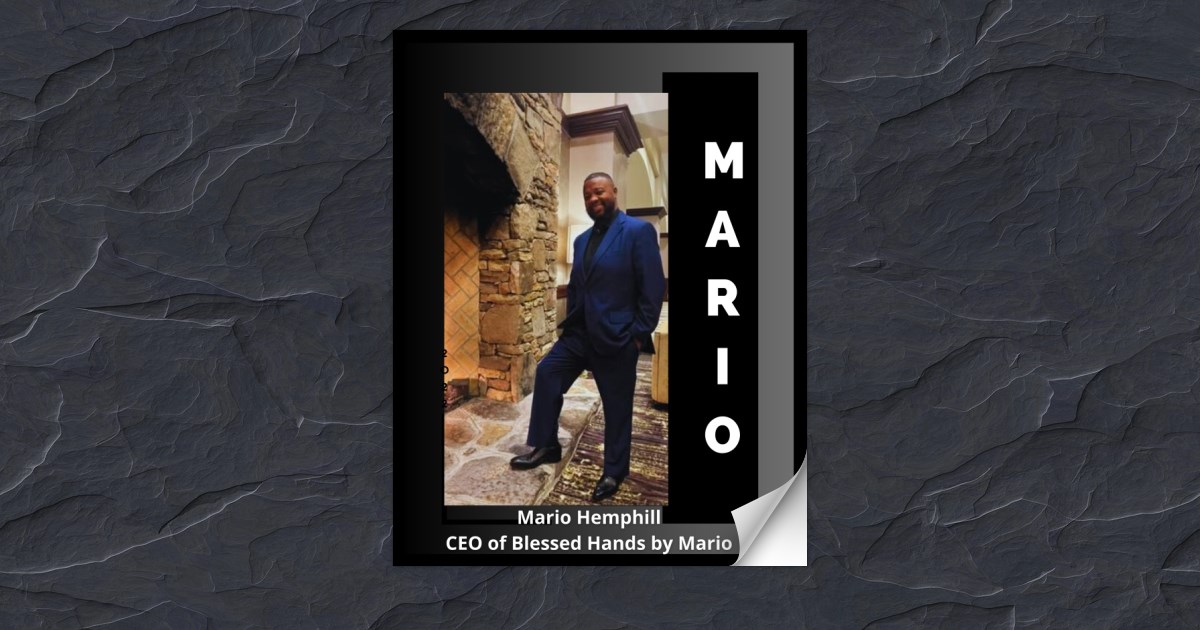Mario Hemphill of Blessed Hands by Mario