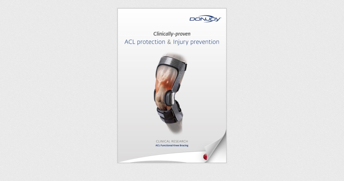 ACL Bracing Clinical Evidence Brochure