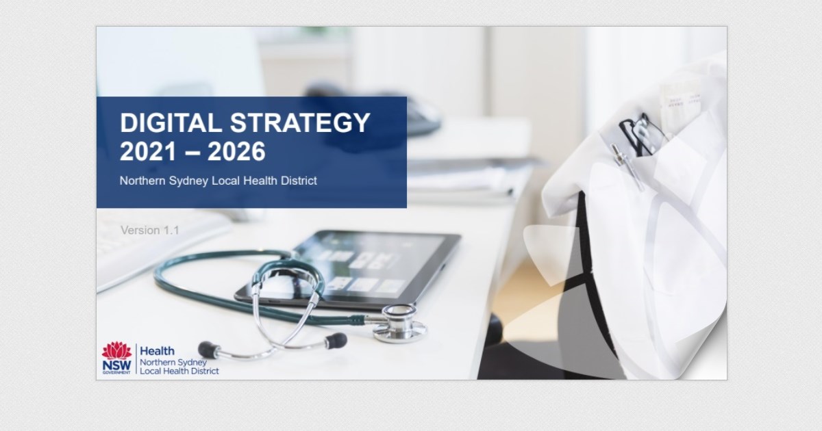 NSLHD Digital Strategy 2021-2026