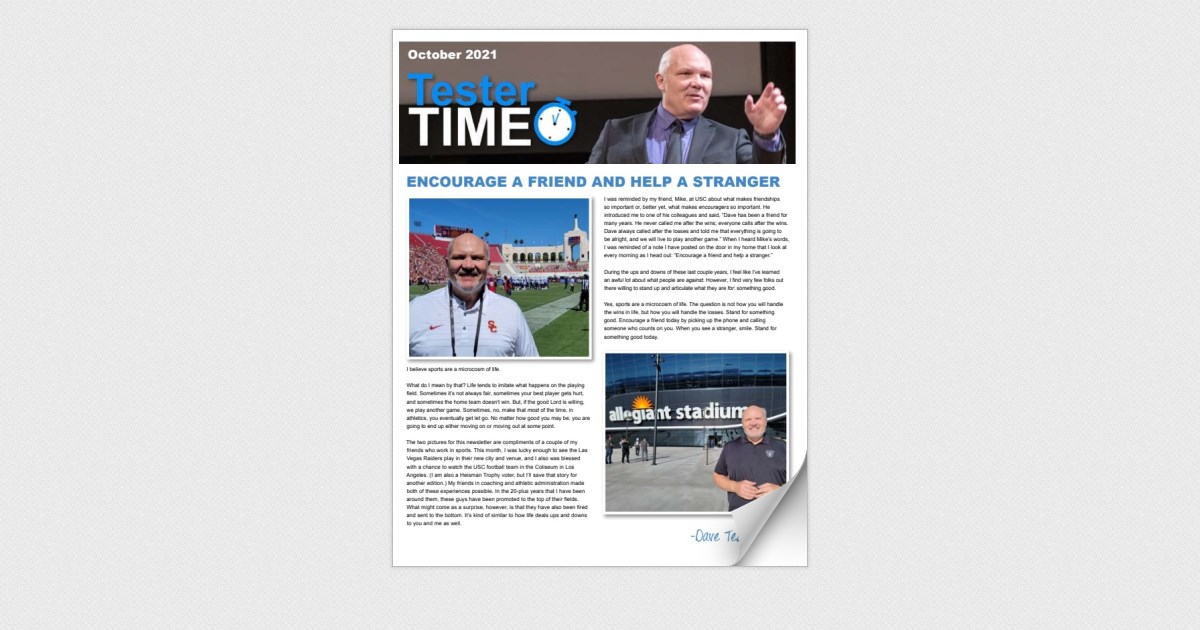 Jon Carson Consulting - October 2021