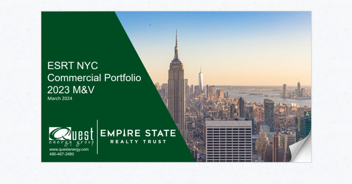 ESRT Portfolio 2023 Energy & CO2e Emissions Summary