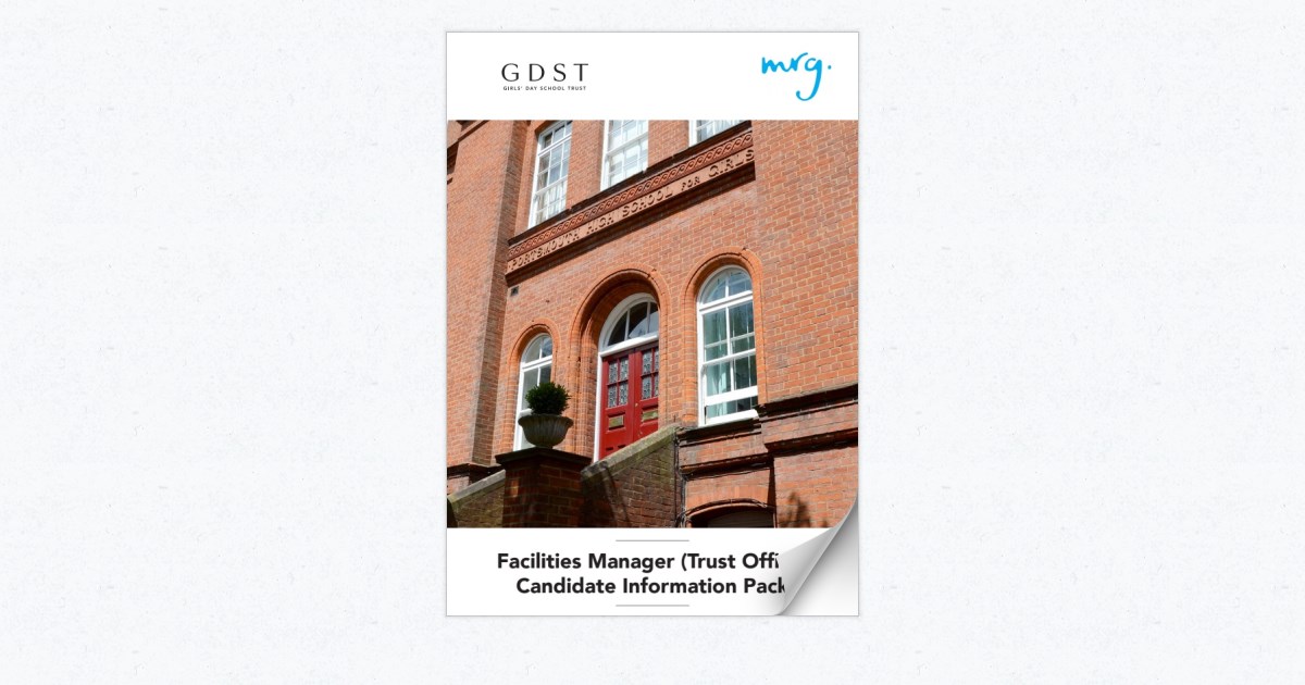 GDST - Facilities Manager (Trust Office)