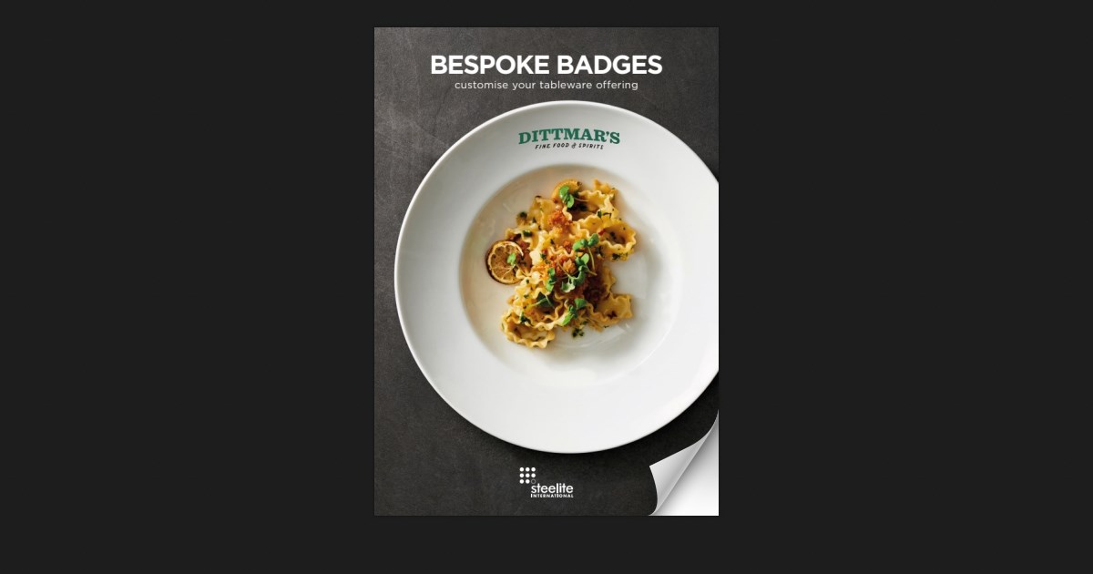 Steelite Custom Badge Brochure