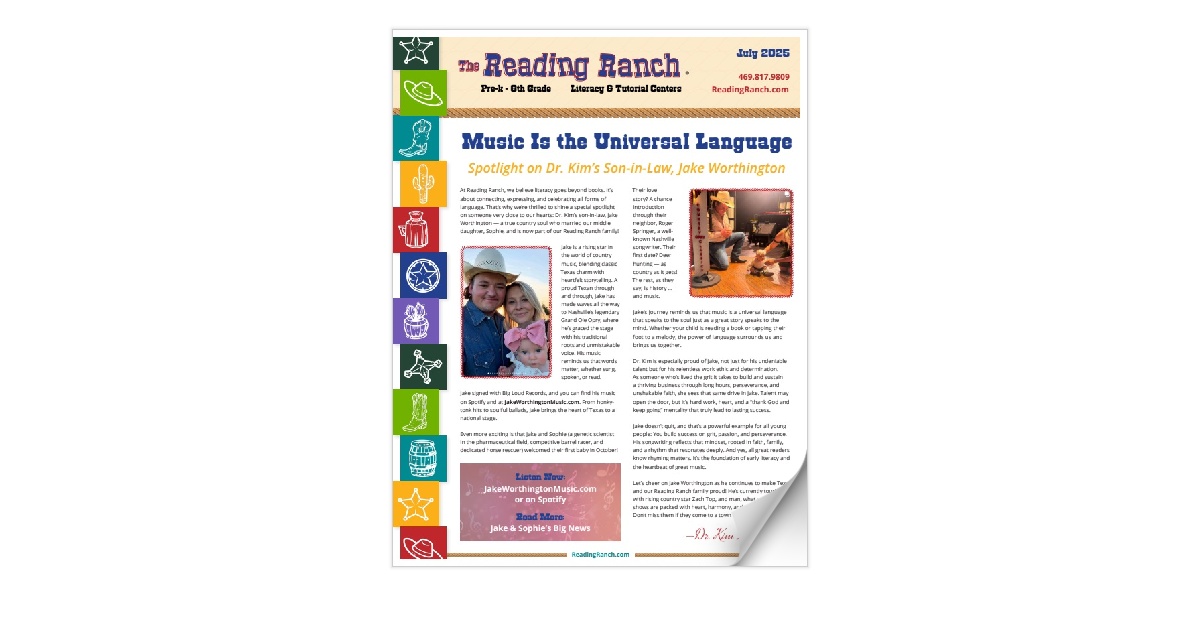 Reading Ranch - July 2025