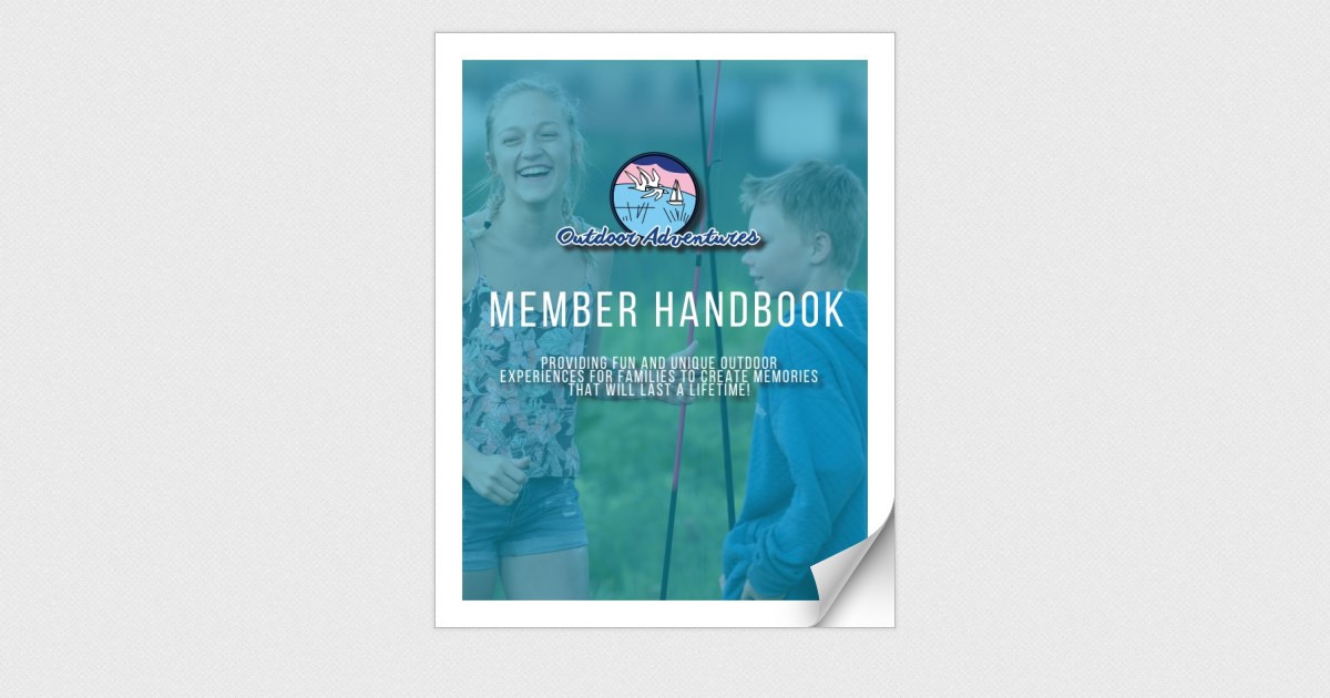 NEW SALES Outdoor Adventures Member Handbook 20240617