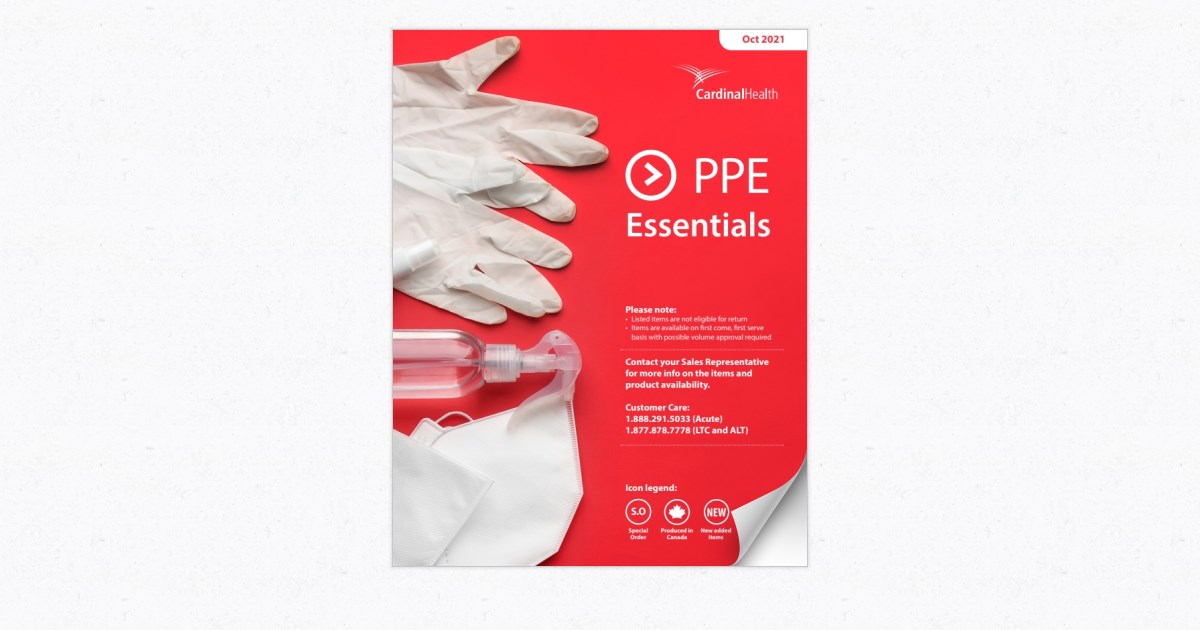 PPE Essentials Oct 2021 by Cardinal Health Canada
