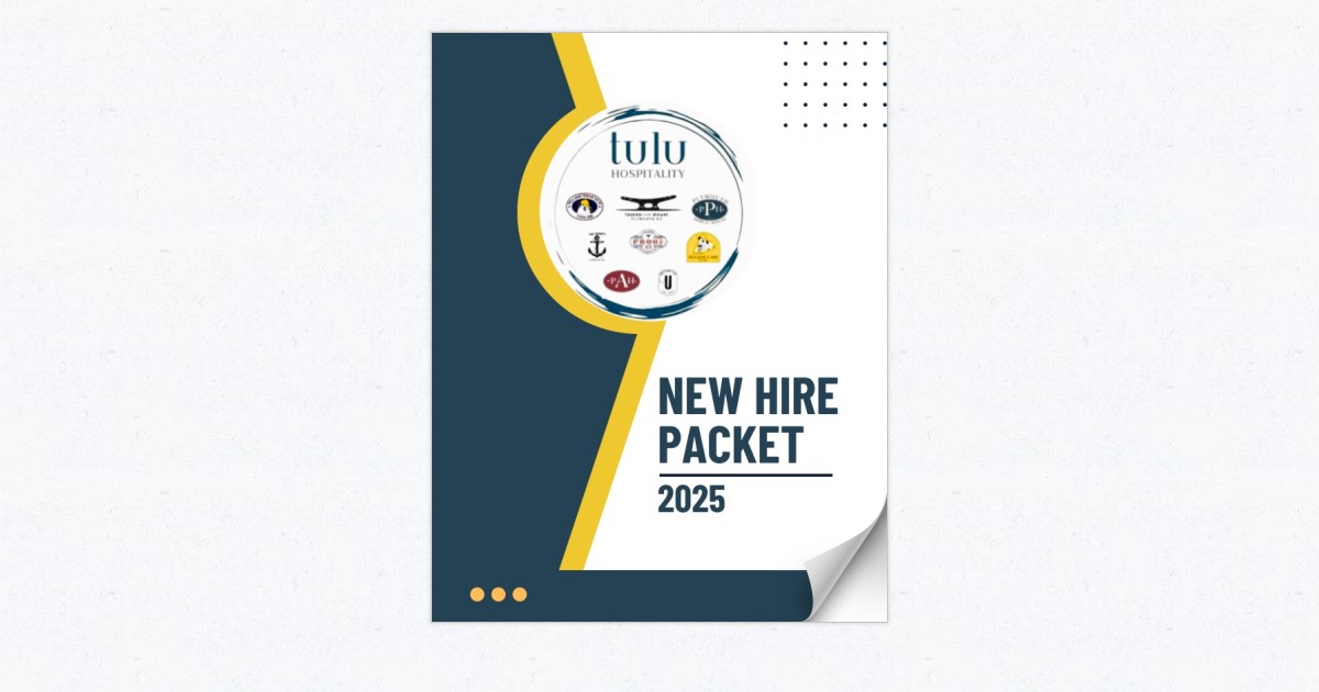 New Hire Packet 2025