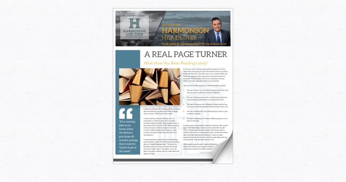 Harmonson Law Firm - September 2020