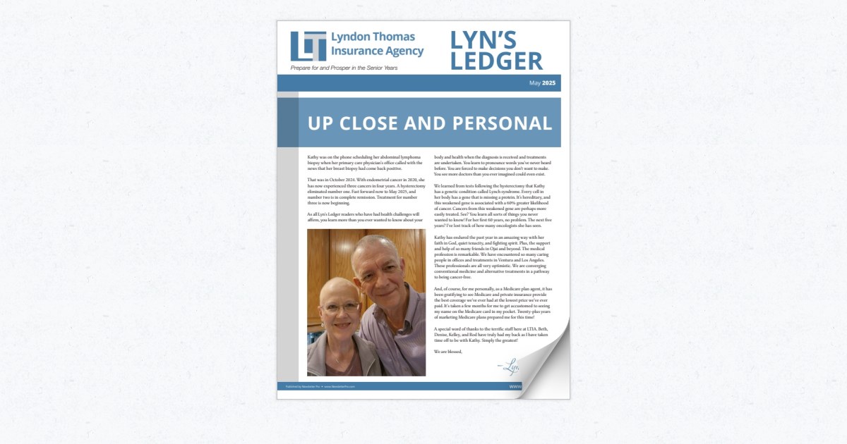 Lyndon Thomas Insurance Agency - May 2025