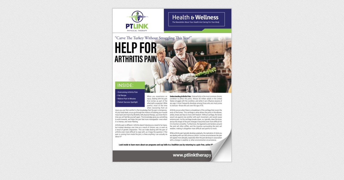 PT Link: Helping Arthritis Pain - Page 4
