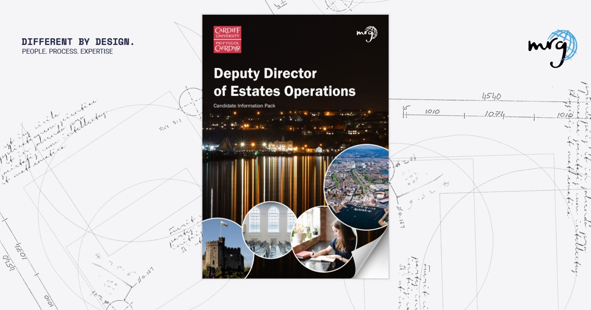 Cardiff University - Deputy Director of Estates Operations