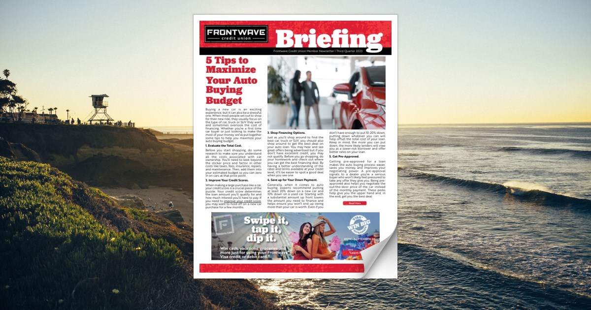 Frontwave Briefing | Third Quarter