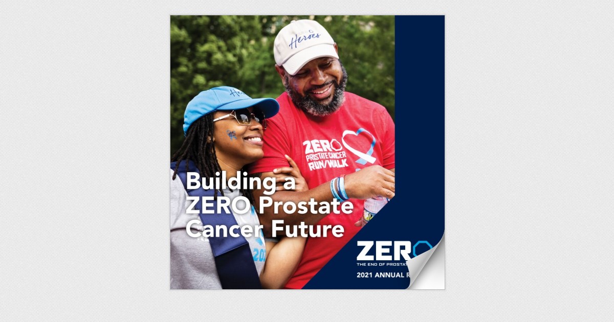 Zero Prostate Cancer Annual Report 2021