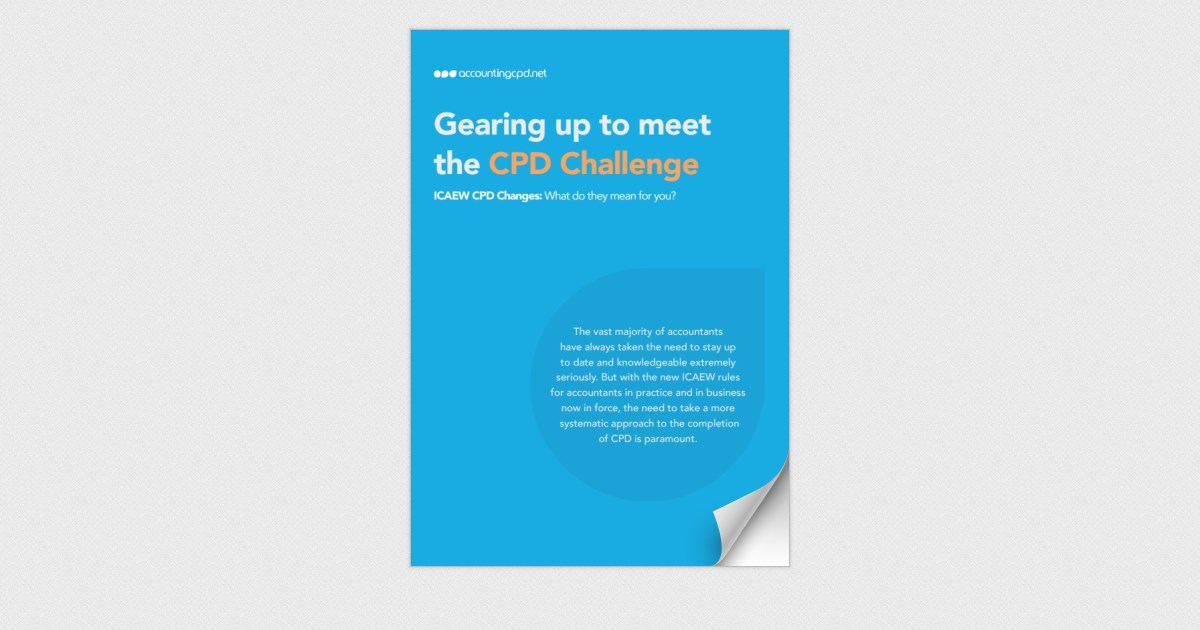 ICAEW CPD Changes: What do they mean for you?
