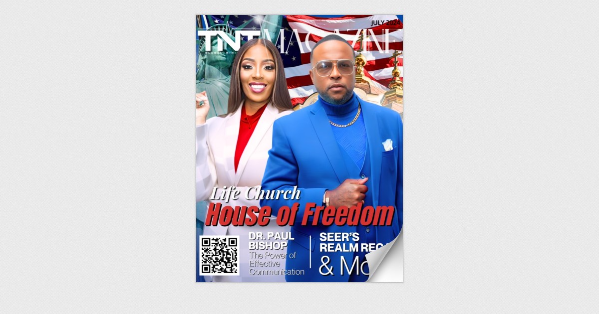 TNT Magazine - July 2024 - Prophetess Taryn Tarver-Bishop