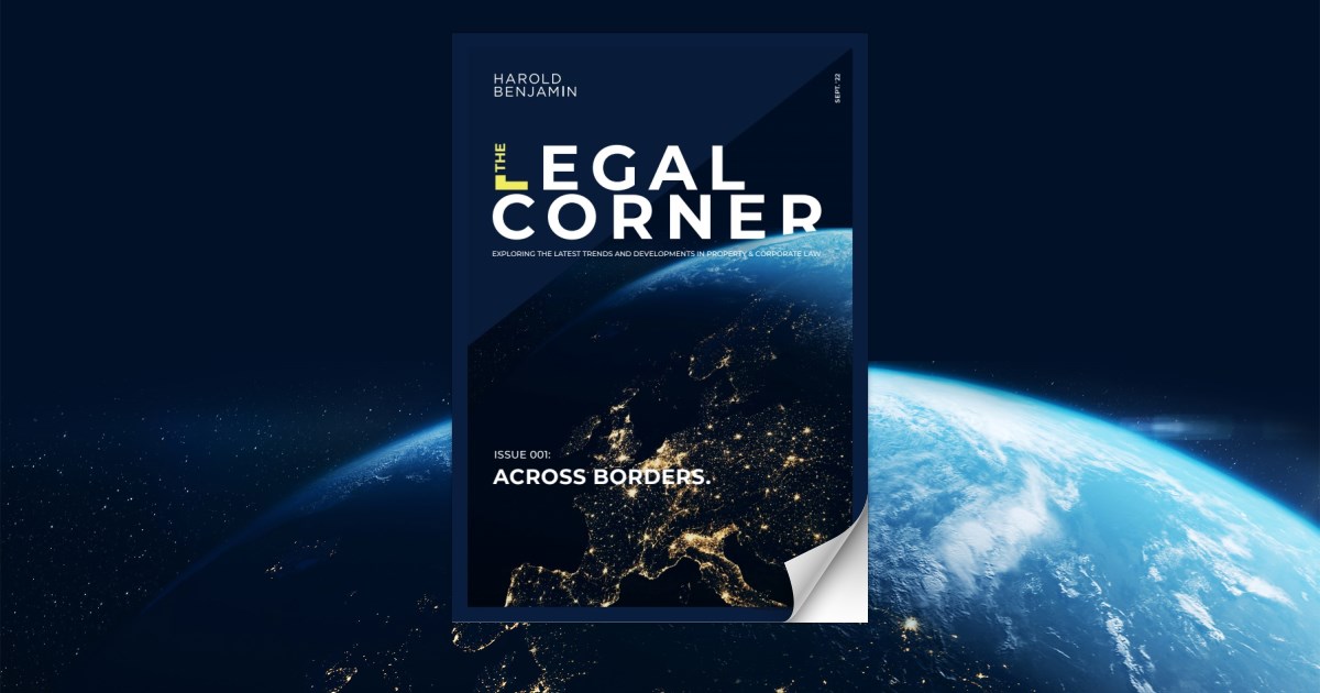 HB - The Legal Corner Magazine #Issue 1