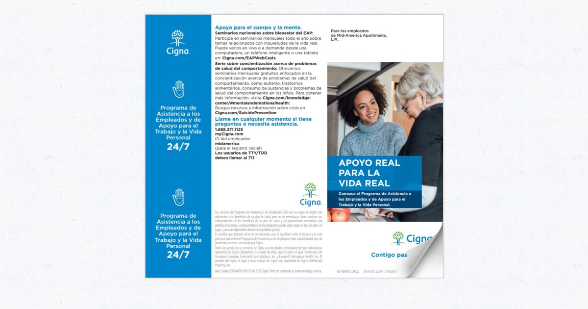 Cigna EAP Brochure- Spanish