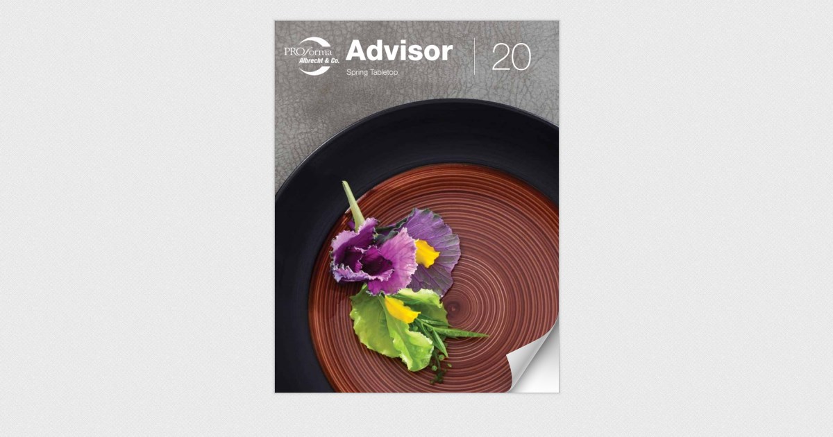 Proforma Albrecht & Co. Spring Tabletop