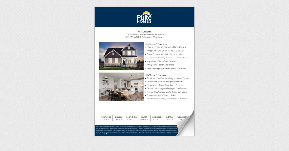 Westchester by Pulte Homes