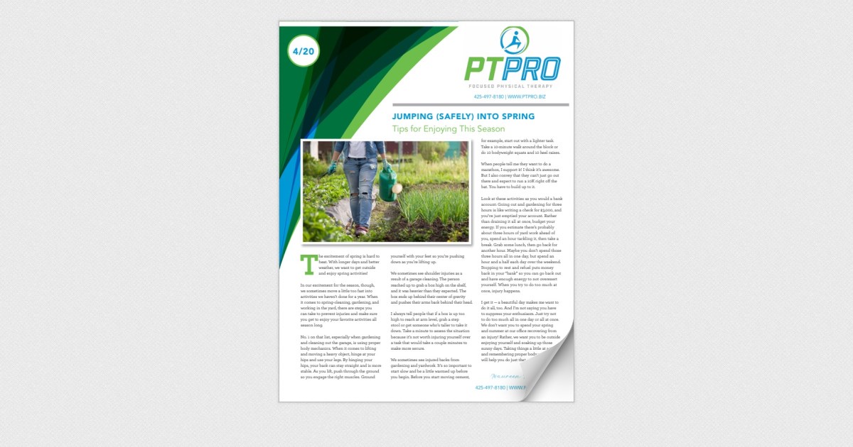 PT Pro - April 2020