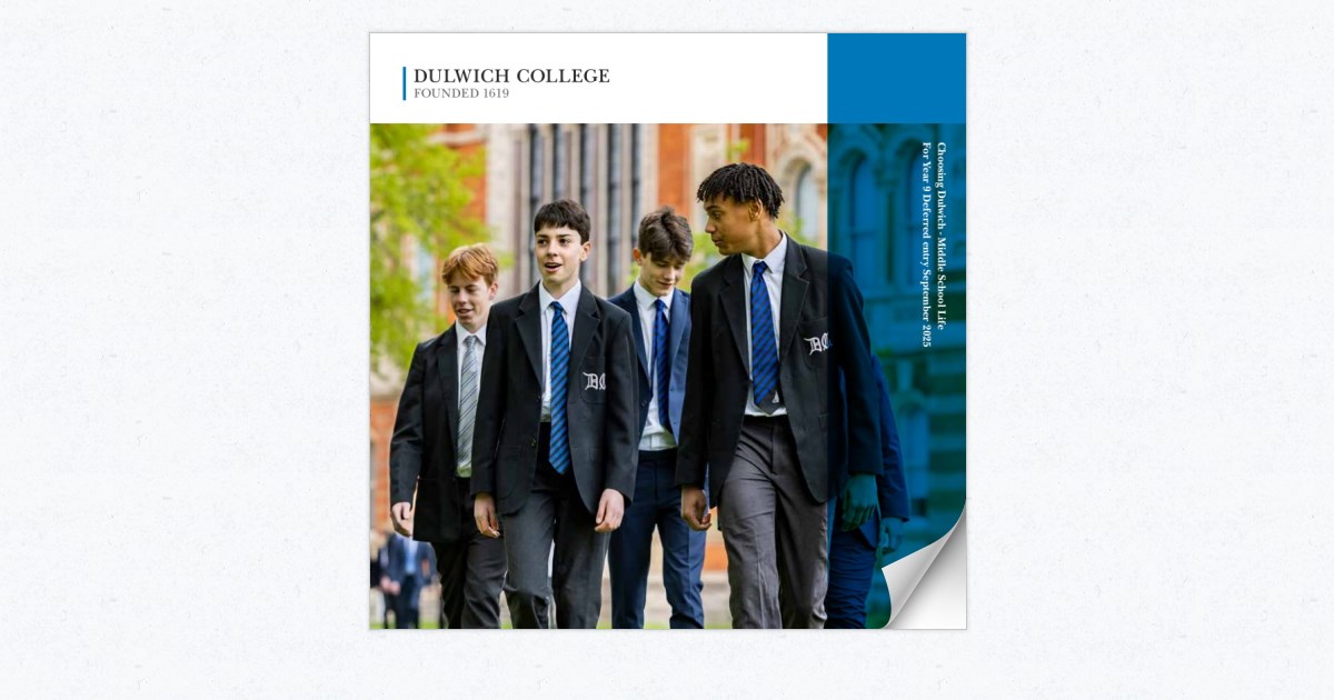 Middle School Life 2025 for Deferred entry