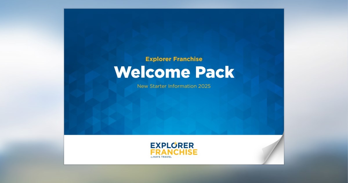 Explorer Welcome Pack 2025