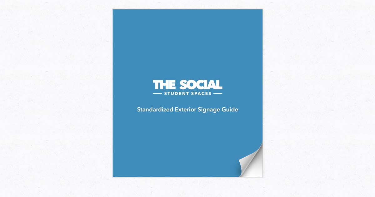 Exterior Signage Guide: The Social
