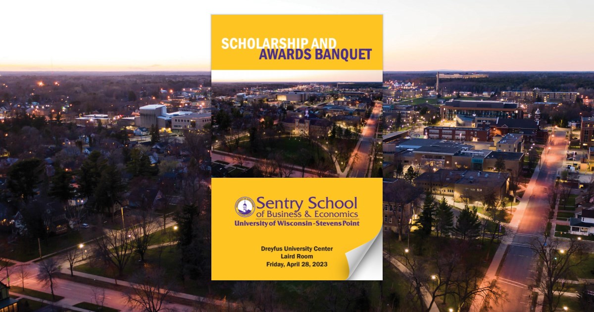 UWSP Sentry School of Business and Economics Banquet 2023 - Page 14