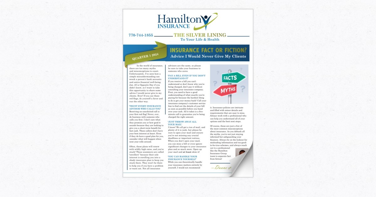 Hamilton Insurance Group - Quarter 1 2024