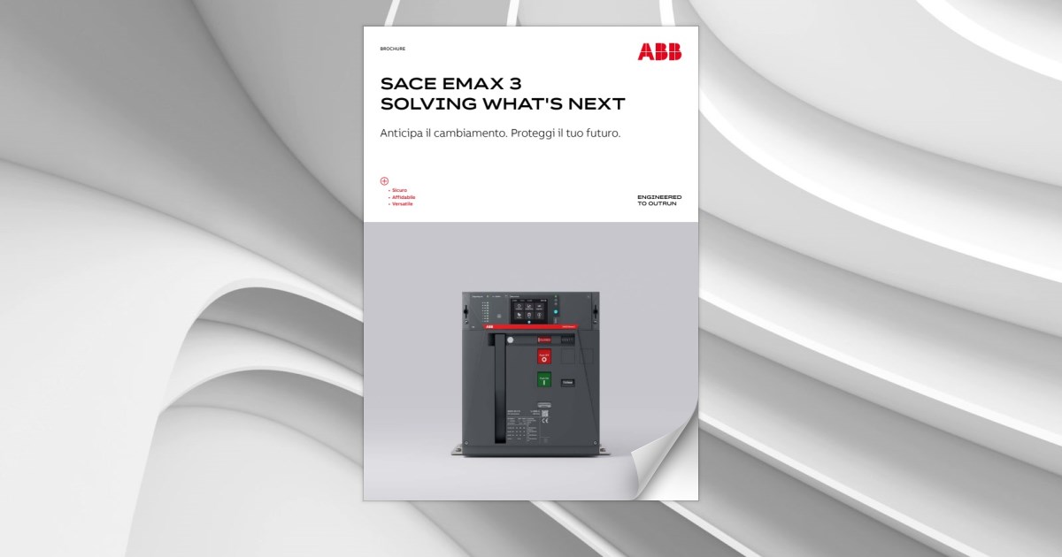 ABB Brochure Interruttore aperto SACE Emax 3 - Page 10
