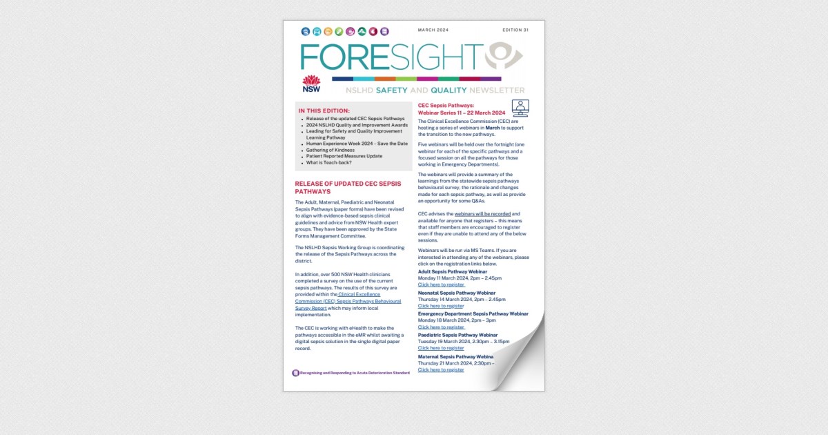 March 2024 - Foresight Newsletter