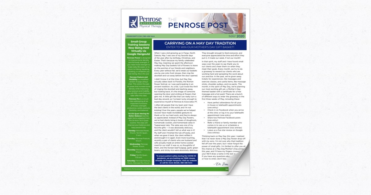 Penrose PT & Associates - May 2020