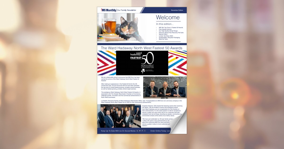 IMS Monthly Family Newsletter - November Edition