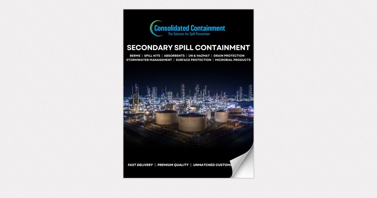 Secondary Spill Containment Catalog 2023 - Page 1