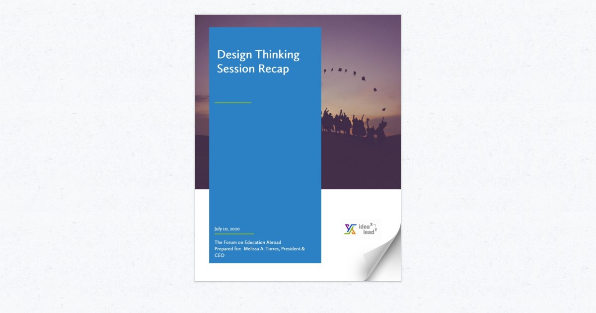 Design Thinking Session Recap - The Forum on Education Abroa - Page 2