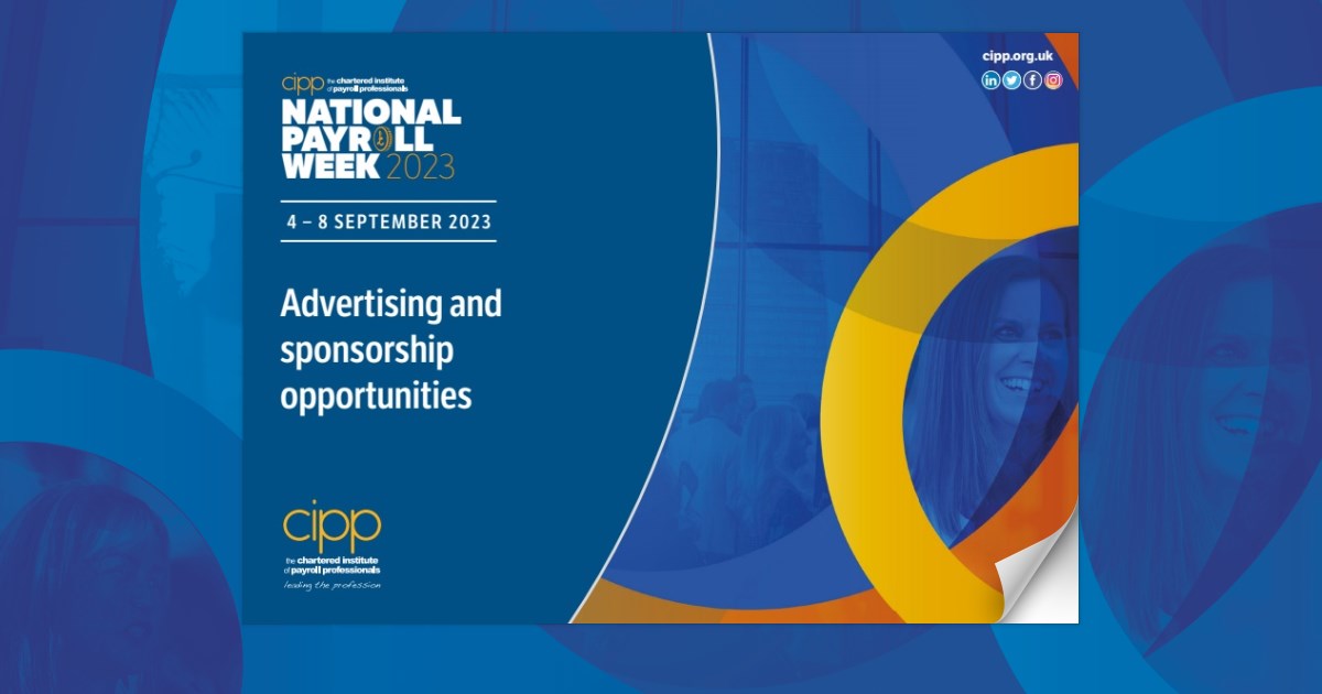 National Payroll Week 2023 sponsorship opportunities - Page 2
