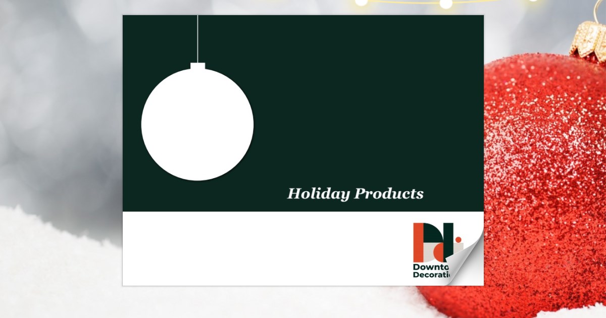 Display Presentation - Holiday Products