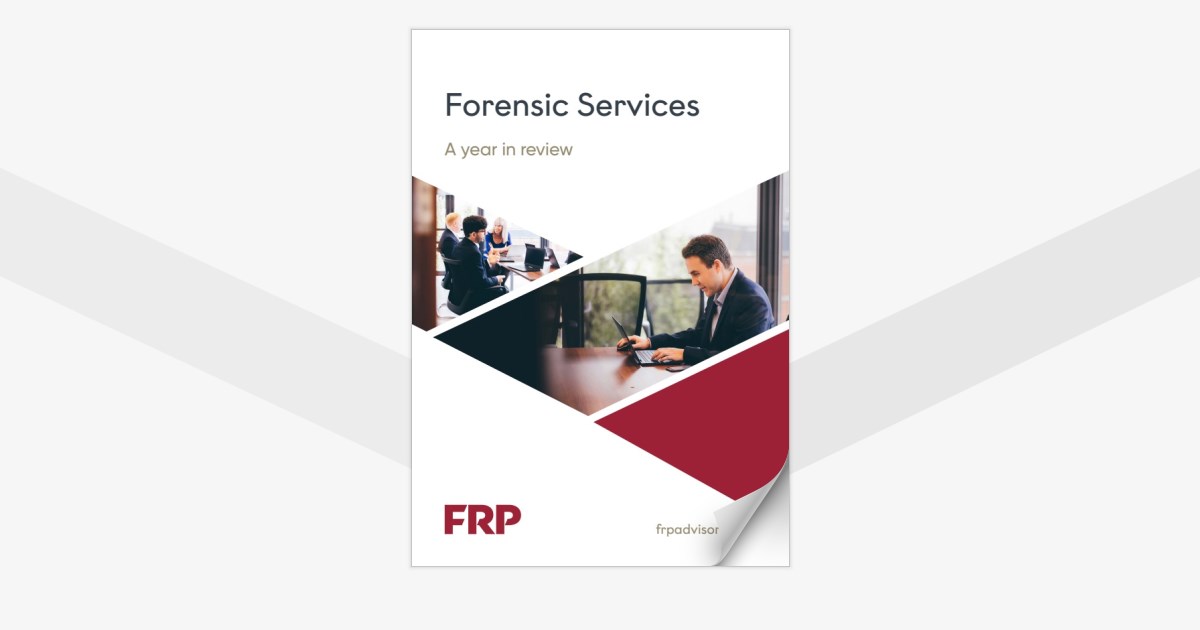 FRP Advisory - Forensic Services Annual Review